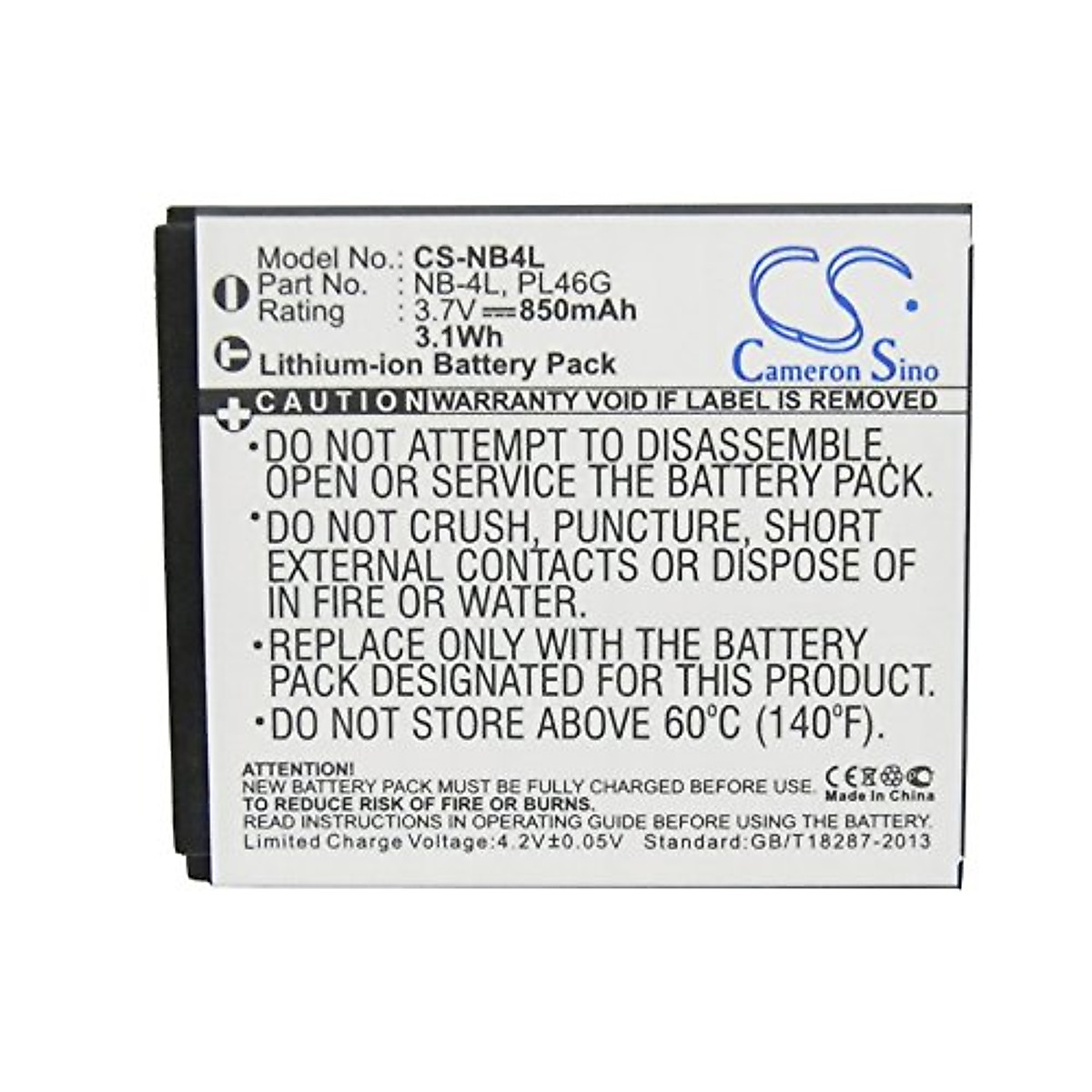 CHGY 3.7V Battery Replacement Compatible with can0n IXY 600F, IXY Digital 10, IXY Digital 40, IXY Digital 50, IXY Digital 55, IXY Digital 60, IXY Digital 70, IXY Digital 80