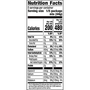 Godiva Brownie Cheesecake Swirl Cake Mix, 7.7 oz box