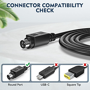 PKPower AC/DC Adapter for EPSON TM-U220B TMU220B Model M188B TM-T88V TMT88V 325 TM-U325D TMU325D POS Printer Power Supply Cord Cable PS Charger