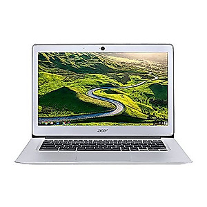Acer Chromebook 14 CB3-431-C7VZ - 14" - Celeron N3160 - 4 GB RAM - 32 GB Ss, Silver (Renewed)