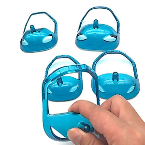 Sasha Square Goatee Shaper for Men, Beard Grooming Kit for Men, Barber Accessories, Beard Shaper for Men, Saves Time & Gives You Perfect Symmetric Beard (Blue)