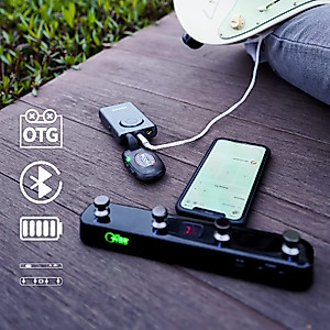 MOOER 5W GCA5 Bedroom Bluetooth Speaker built in Batteries, Instruments Input, Bundled with MOOER Prime P1 Intelligent Pedal to unlock massive tones and guitar practice tool