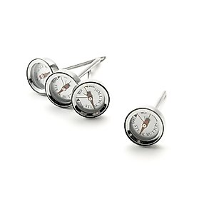 Charcoal Companion CC9025 Reusable Steak Button Thermometer Set (4 Included)