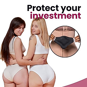 All About Shapewear Back board post surgery liposuction 360 Support for Smoother Recovery, Comfortable Fit, and Enhanced Contouring Results