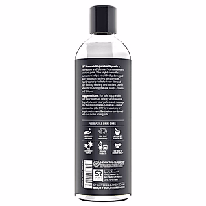 Sports Research Pure Vegetable Glycerin - 16oz | 100% Non-GMO Multi-Purpose Oil for Massage, Soap/Hand Sanitizer Making & Other DIY Products | Amazing Benefits for Hair & Skin!