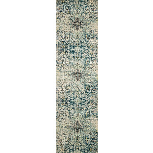 Loloi II Nadia NN-07 Aqua Transitional Area Rug 9'-0" x 12'-0"