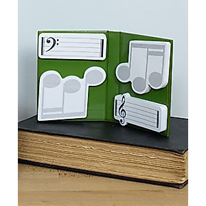 Musical Notes - Sheet Music Themed Sticky Notes Booklet