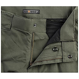 5.11 Tactical Men's Ripstop TDU Pants, Black, Large/Regular