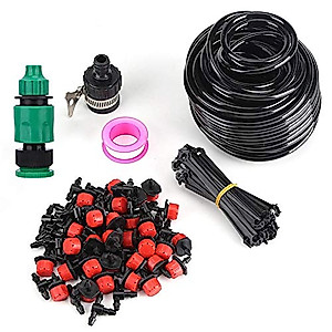 Self Watering Irrigation System, Irrigation Kits with 25m Hose Kits, DIY Micro Drip Irrigation System, Irrigation System for Plant Self Watering Garden, Self Watering Irrigation System, Irrigatio