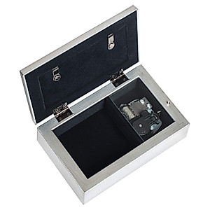 Cottage Garden Mother You are Jeweled Silver Finish Jewelry Music Box - Plays Tune Wind Beneath My Wings