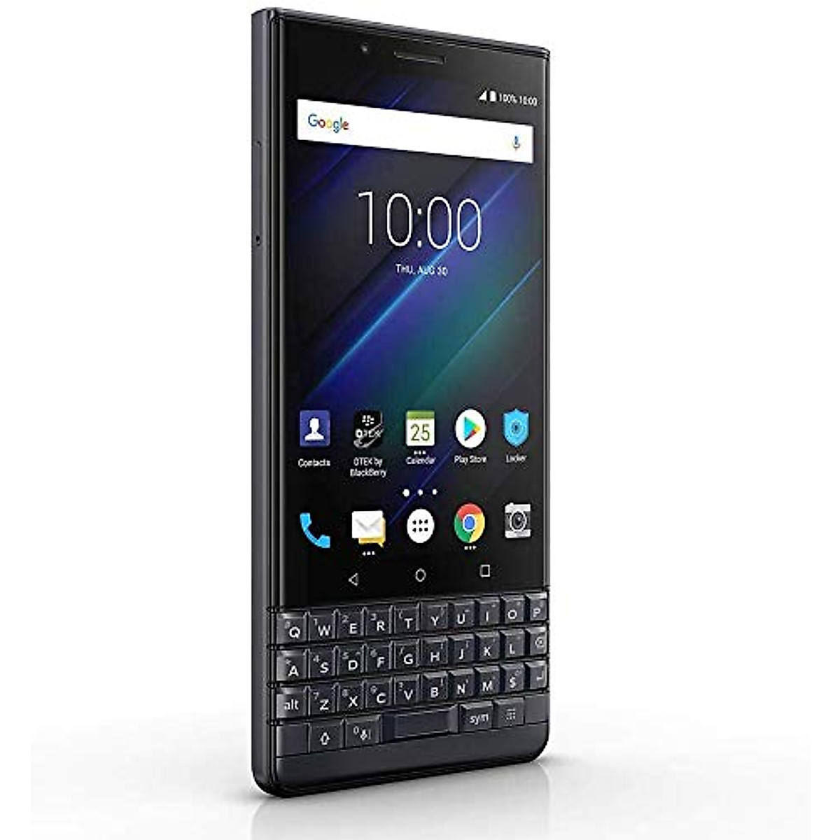 BlackBerry Key2 LE 64GB Unlocked GSM Phone w/Dual 13MP & 8MP Camera (Slate, 64GB Dual Sim (ATT, Verizon, Tmobile))