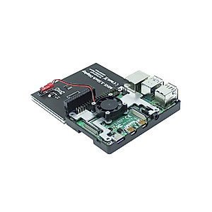 Treedix 3.5inch TFT Touch Screen Module 50Hz 320x480 Resolution LCD Display with Touch Pen ABS Case and Cooling Fan Compatible with Raspberry 4B Pi4