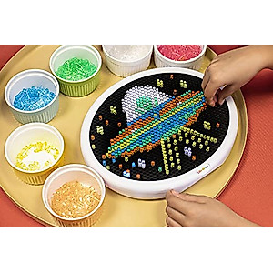 Lite Brite Oval High Definition - Light Up Toy – 650 Mini Pegs, 8 HD Design Templates, Great Gift for Girls and Boys Ages 6+