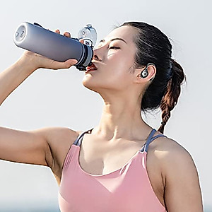 MIANHT Wireless Earbuds - Bluetooth Headphones with Wireless Charging Case, Digital LED Intelligence Display, 9D Stereo HiFi Sound, Sports Earphones for Running