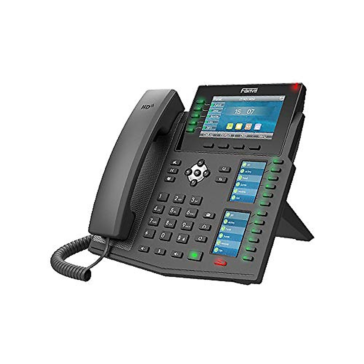 Fanvil IP Phone X6U High-End with 20 SIP Lines Dual Gigabit Port PoE Integrated (2-Pack)