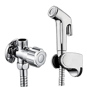 Bathroom Handheld Bidet Sprayer Toilet Bidet Sprayer with Hose for Feminine Wash 3PCS, Toilet Spray Attachment