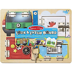 Melissa & Doug Lock & Latch Board