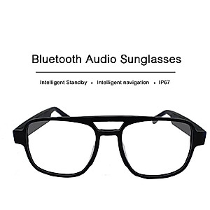 Smart Glasses Infrared Sensor Privacy Protection Noise Reduction Call Music Intelligent Interaction Waterproof Dustproof Personalized Headset