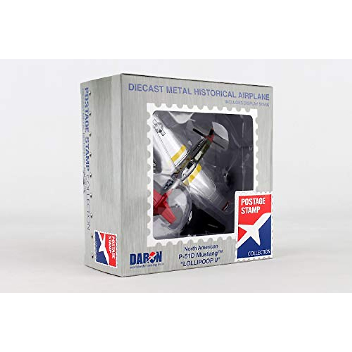 Daron Worldwide Trading P-51 Mustang Tuskegee 1:100 Vehicle