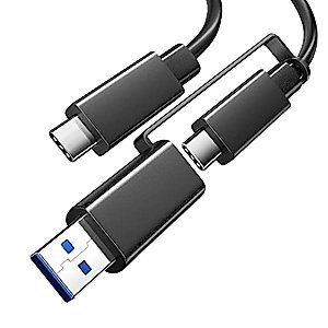 USB 4 Thunderbolt Cable, 3.3ft Thunderbolt 4 Cord Compatible with USB-C Wire Supports 100w PD and 40Gbps Data Transfer. 8K USB4 Cord Suitable for Type-C MacBook, External SSD, Thunderbolt Docks, eGPU