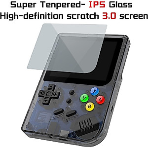 RG300 Retro Handheld Game Console , Open Linux System Built-in 3007 Classic Game Console 3 Inch IPS Screen Portable Video Game Console