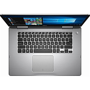 Dell Inspiron Premium 7000 Series 2 in 1 Laptop, 15.6" FHD Touch Screen, 8th Gen Intel Core i5-8250u, 512GB SSD, 8GB DDR4, Backlit Keyboard, Wireless-AC, HDMI, USB C, Bluetooth, MaxxAudio Pro, Win 10