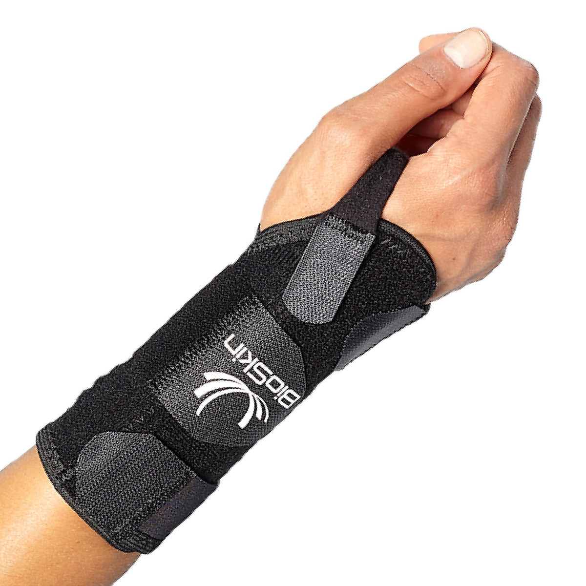BioSkin Carpal Tunnel Wrist Brace - For Arthritis Pain And Support, Tendonitis, Wrist Sprains, Night Wrist Sleep Support Brace, Wrist Splint, Wrist Support For Women And Men, HSA or FSA Eligible