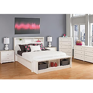 Prepac Calla 6-Drawer Dresser, White