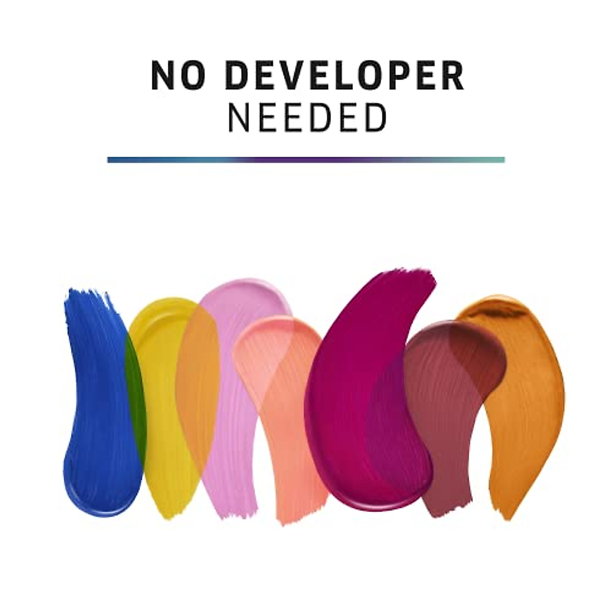 COLORCHARM Paints Semi-Permanent Hair Dye for Temporary Hair Color| Intermixable Shades| Purple| 2 Fl Oz