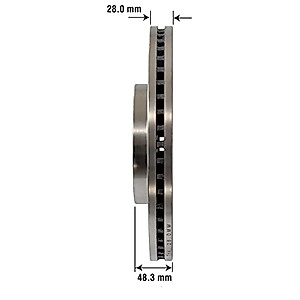 PROFESSIONALS CHOICE Disc Brake Rotor - 806637