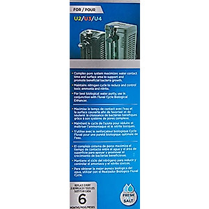 Fluval U Underwater Filter BioMax, Replacement Filter Media, Fish Aquarium, A495