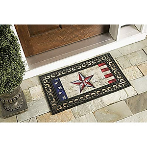 Evergreen Sassafras Bundle - Set of 5 Holidays Interchangeable Entrance Doormats | Indoor and Outdoor |22-in x 10-in doormats and 30-in x 18-in Tray | Non-Slip Backing | Low Profile | Home Décor
