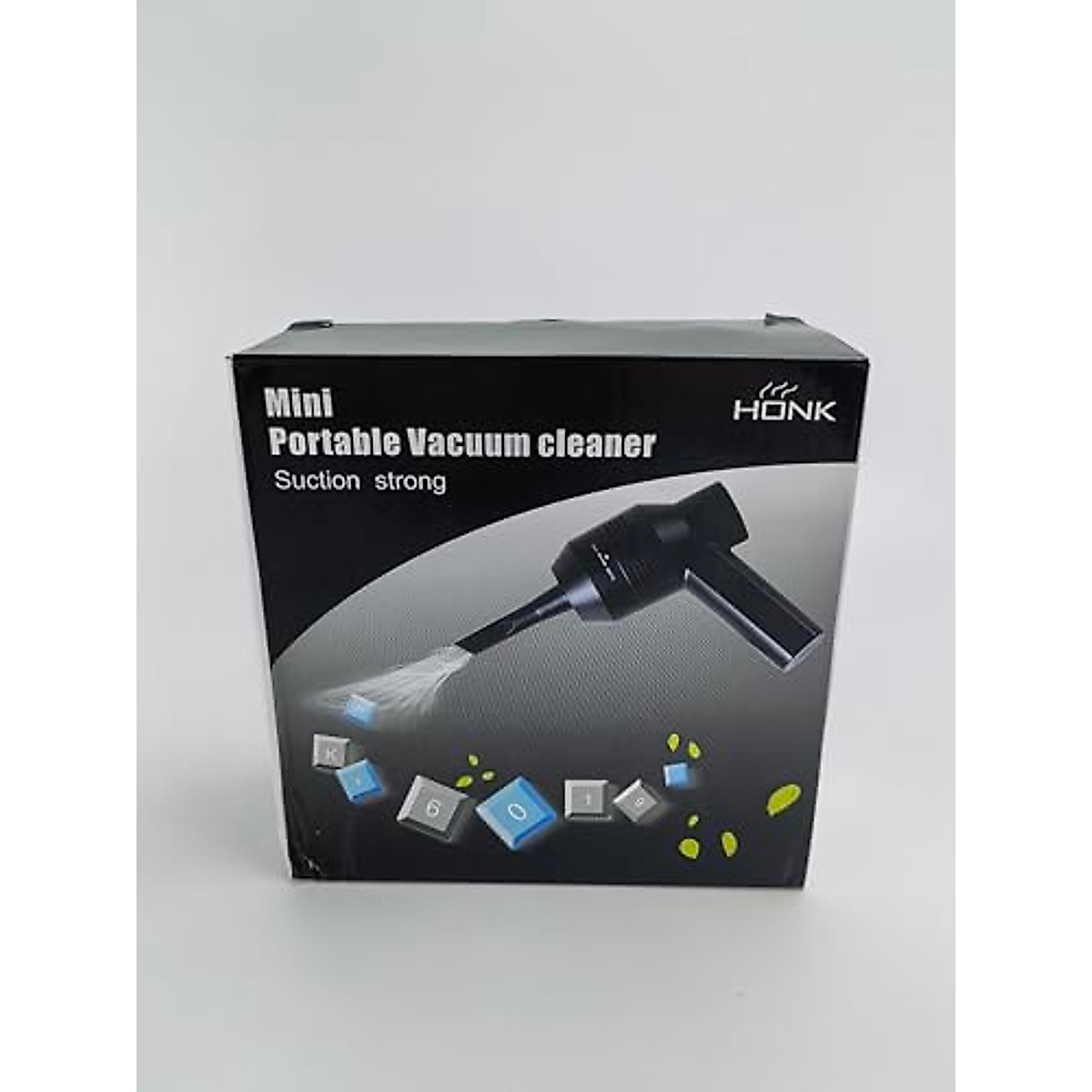 Keyboard Cleaner Powerful Rechargeable Mini Vacuum Cleaner, Cordless Portable Vacuum-Cleaner Tool for Cleaning Dust, Hairs, Crumbs, Scraps for Laptop, Piano, Computer, Car, Makeup Bag, Pet House