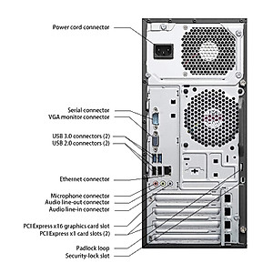 Lenovo ThinkCentre M73 Tower Desktop PC Computer Workstation, Intel Quad Core i5-4570 3.2GHz, 16G DDR3, 256G SSD, DVD, USB 3.0, VGA, DP, Mouse, Keyboard, Windows 10 Pro 64 Bit-Multi-Language (Renewed)
