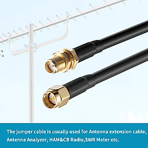 High Gain 10-12dBi External SMA Male/Dual TS9 3G 4G LTE Bracket Mount Long Range Antenna for Netgear Nighthawk M1 MR1100 8800L Mobile Hotpots Router + 26.2 Feet Low Loss KSR240 Extension Cable