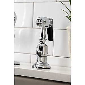 Kingston Brass GSY7701ACLBS American Classic Kitchen Faucet, Polished Chrome 10 x 9.5 x 12.19