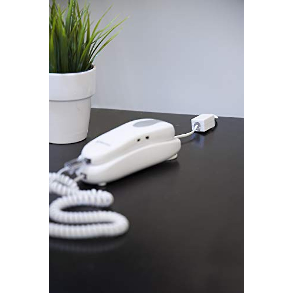 Power Gear Phone Line Dsl Filter, One Device, Male to Female, 1 Line Noise Filter, for Answering Machines, Telephones or Fax Machine, White, 76246