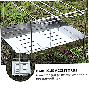 MUSISALY 1 Set Picnic Grill Portable Barbecue Stove Bbq Charcoal Grill Outdoor Stove Burner Portable Stove Burner Portable Grill Stand Outdoor Grills Barbecue Tool Barbecue Grill Bbq Grill