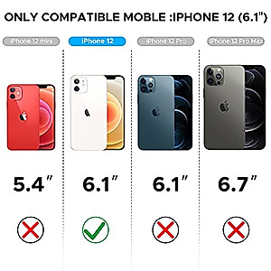 iPhone 12 Case Dropproof, Waterproof Durtproof Snowproof 360-degree Protection Case with Self-contained Protective Film,6.1 inch (5G).Blue