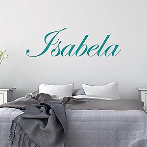 Custom Name Or Phrase Vinyl Wall Decal in Multiple Fonts and Sizes, Girl's Nursery Room, Girl's Name, Vinyl Wall Stickers for Kids, Boy's Name Wall Decal, Boy's Nursery Room, Wall Decal KUD177