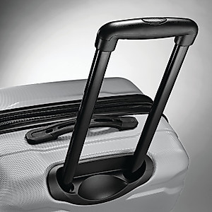 Samsonite Omni PC Hardside Expandable Luggage with Spinner Wheels, Silver, 3-Piece Set (20/24/28)