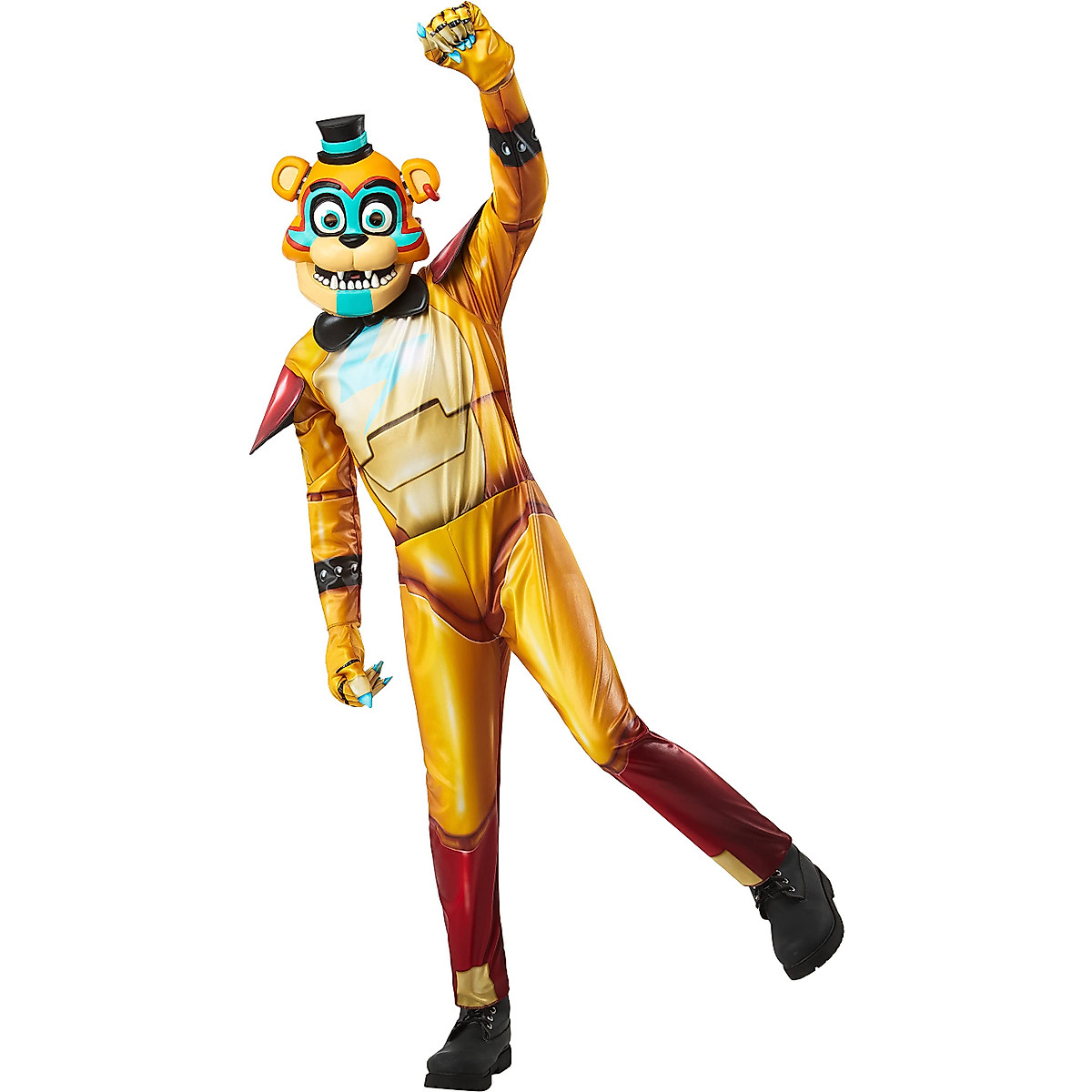 Rubie's Child's Five Nights at Freddy's Glamrock Freddy Costume, As Shown, Large