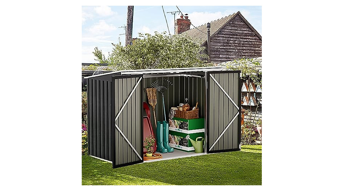 Flamaker 5.8x3.3 FT Storage Shed - Optimize Your Outdoor Space