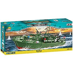 COBI Historical Collection Patrol Torpedo Boat PT-109, 3726 Pieces