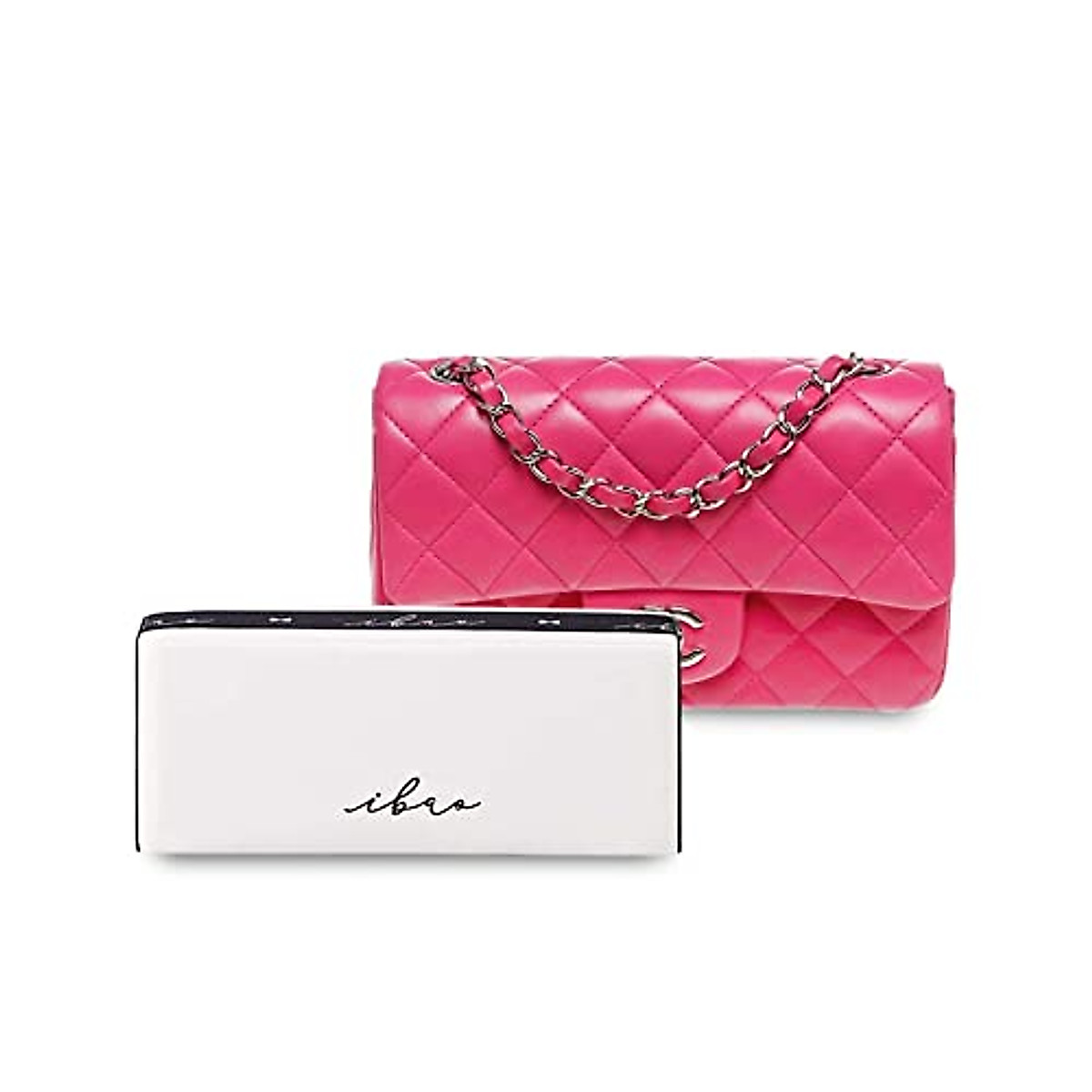 ibao [CC23] Luxury Handbag Pillow Shapers (Fits Classic Flap Small Bag), Bamboo Charcoal Memory Foam, Humidity-Resistant