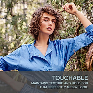 KEVIN.MURPHY TOUCHABLE - Spray Wax Finishing Hair Spray - For All Hair Types - Hair Styling for Texture & Hold - Long Lasting - With Milk Thistle & Carrot Seed Oil - 250 mL / 8.5 fl oz