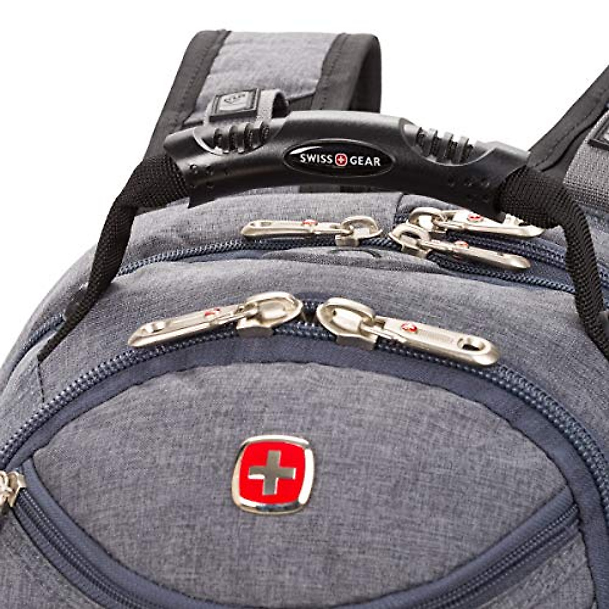 SwissGear 1900 Scansmart TSA 17-Inch Laptop Backpack, Gray Heather