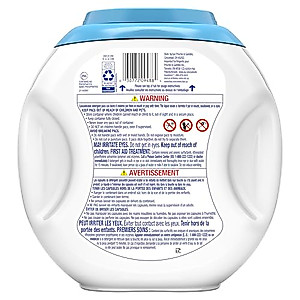 Tide PODS Free & Gentle Liquid Laundry Detergent Pacs, 76 count