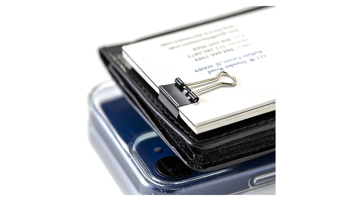 Officemate Micro Size Binder Clips - Strong Grip for Small Papers