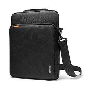 tomtoc 360 Protective Laptop Sleeve Designed for 16-inch New MacBook Pro M4/M3/M2/M1 Pro/Max 2024-2019, Water-Resistant Well-Organized Accessory Sleeve Case with Handle